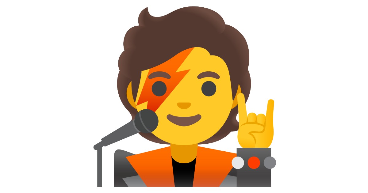 🧑‍🎤 Cantor Emoji