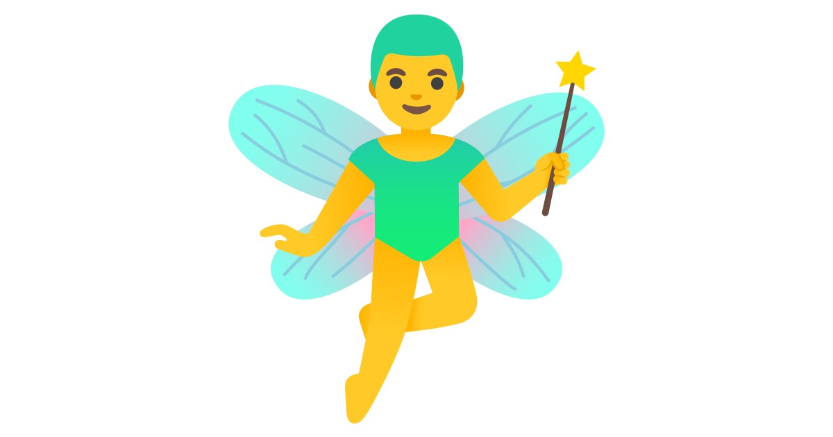 🧚‍♂️ Féetaud Emoji