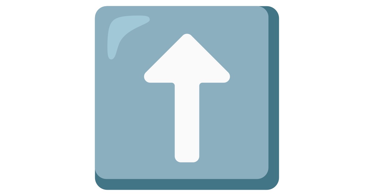 ⬆️ Seta Para Cima Emoji