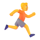 🏃‍ ️ Person Running Facing Right Emoji