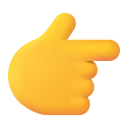 👉 Backhand Index Pointing Right Emoji: Meaning & Usage