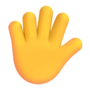 🖐️ Hand With Fingers Splayed Emoji: Meaning & Usage