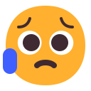 😥 Sad But Relieved Face Emoji: Meaning & Usage