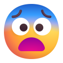 😨 ängstliches Gesicht Emoji: Bedeutung & Verwendung