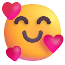 🥰 Faccina Con Cuoricini Emoji: Significato e Utilizzo