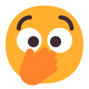 🫢 Face With Open Eyes And Hand Over Mouth Emoji: Meaning & Usage