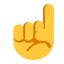 ☝️ Index Pointing Up Emoji: Meaning & Usage