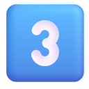 3️⃣ Touches : 3 Emoji: Signification & Utilisation