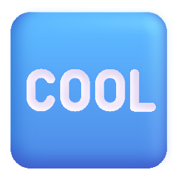 🆒 Cool Button Emoji