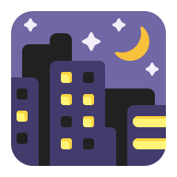🌃 Night With Stars Emoji