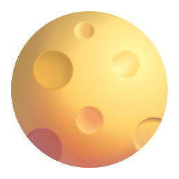 🌕 Full Moon Emoji