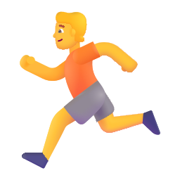 🏃 Person Running Emoji