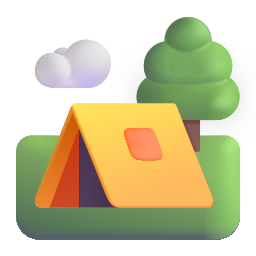 🏕️ Camping Emoji