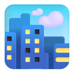 🏙️ Cityscape Emoji