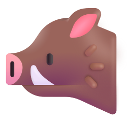 🐗 Boar Emoji