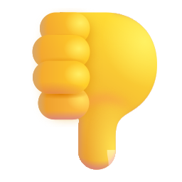 👎 Daumen runter Emoji