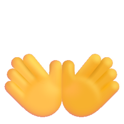 👐 Open Hands Emoji
