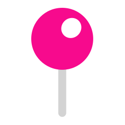 📍 Round Pushpin Emoji