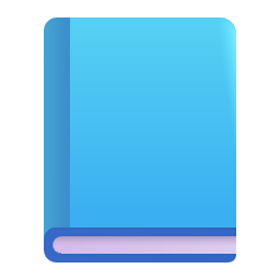 📘 Blue Book Emoji
