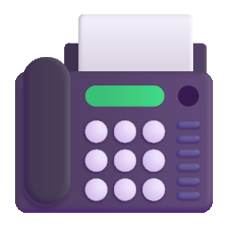 📠 Fax Machine Emoji