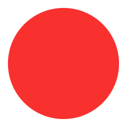 🔴 Disque Rouge Emoji