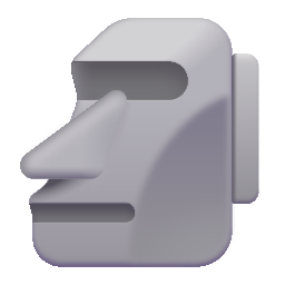 🗿 Moai Emoji