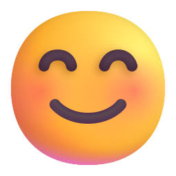 😊 Visage Souriant Avec Yeux Rieurs Emoji