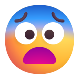 😨 Faccina Impaurita Emoji