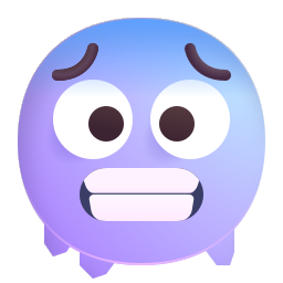 🥶 Visage Bleu Et Froid Emoji