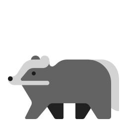 🦡 Tejón Emoji