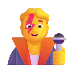 🧑‍🎤 Singer Emoji