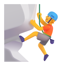 🧗 Person Climbing Emoji