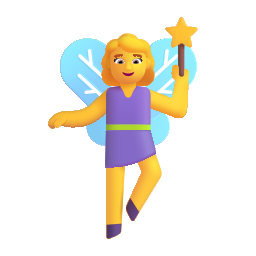 🧚‍♀️ Hada Mujer Emoji