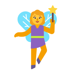 🧚‍♀️ Hada Mujer Emoji