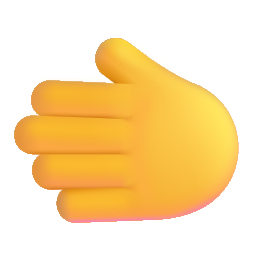 🫲 Leftwards Hand Emoji