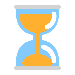 ⏳ Sablier Avec Sable Qui Coule Emoji