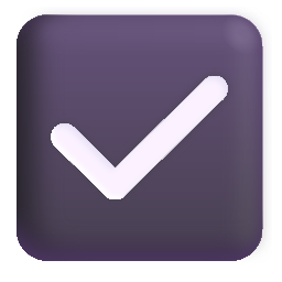 ☑️ Check Box With Check Emoji