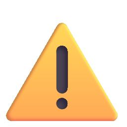 ⚠️ Warning Emoji