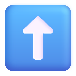 ⬆️ Up Arrow Emoji