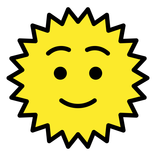 🌞 Soleil Avec Visage Emoji