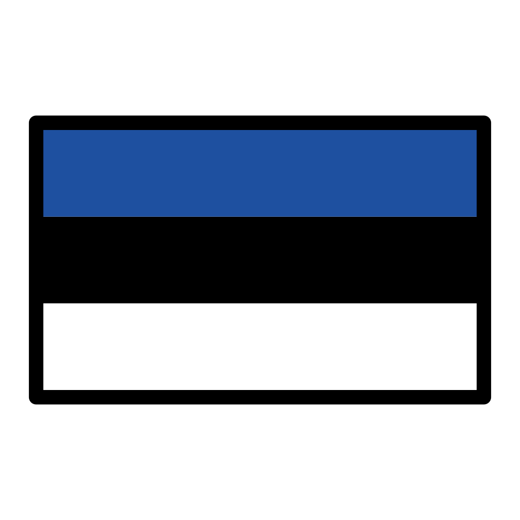 🇪🇪 Flag: Estonia Emoji, EE Flag Emoji