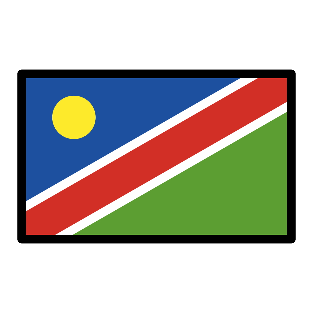 🇳🇦 Flag: Namibia Emoji, NA Flag Emoji