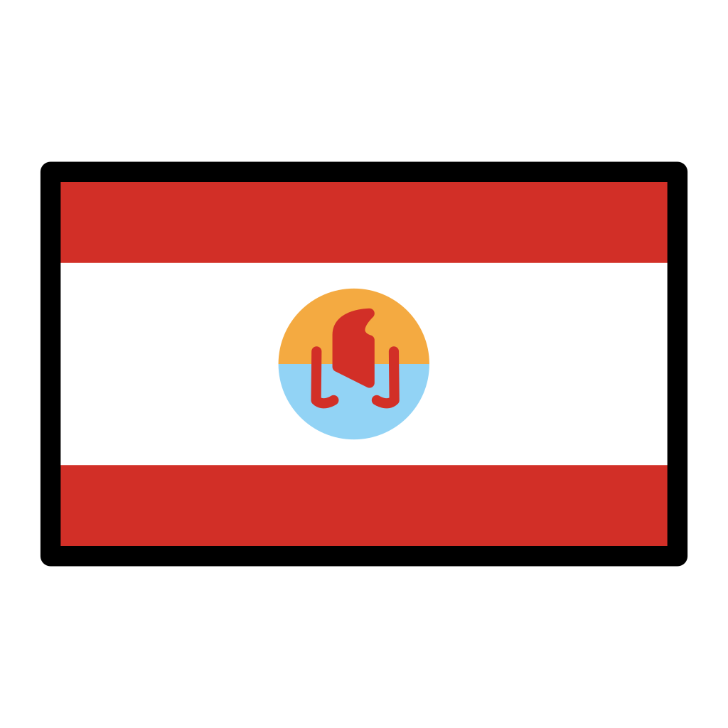 🇵🇫 Flag: French Polynesia Emoji, PF Flag Emoji