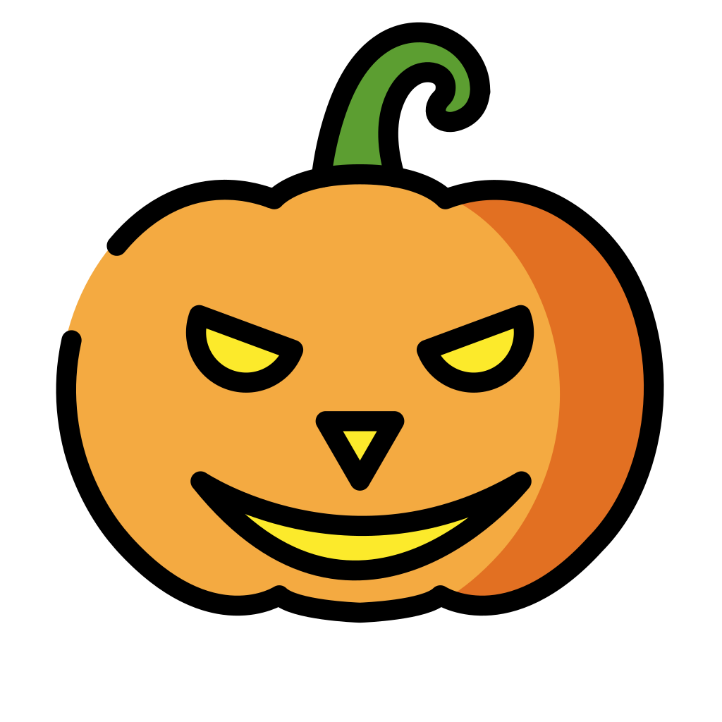 🎃 Jack-O-Lantern Emoji