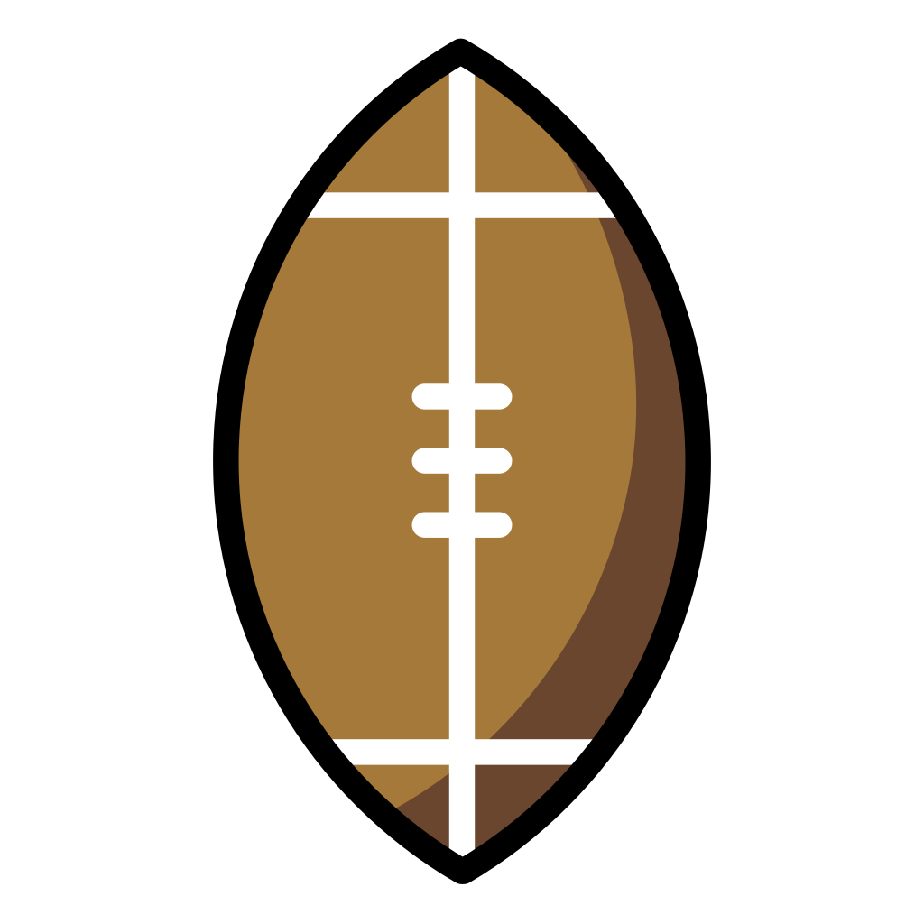 🏈 American Football Emoji, Football Emoji