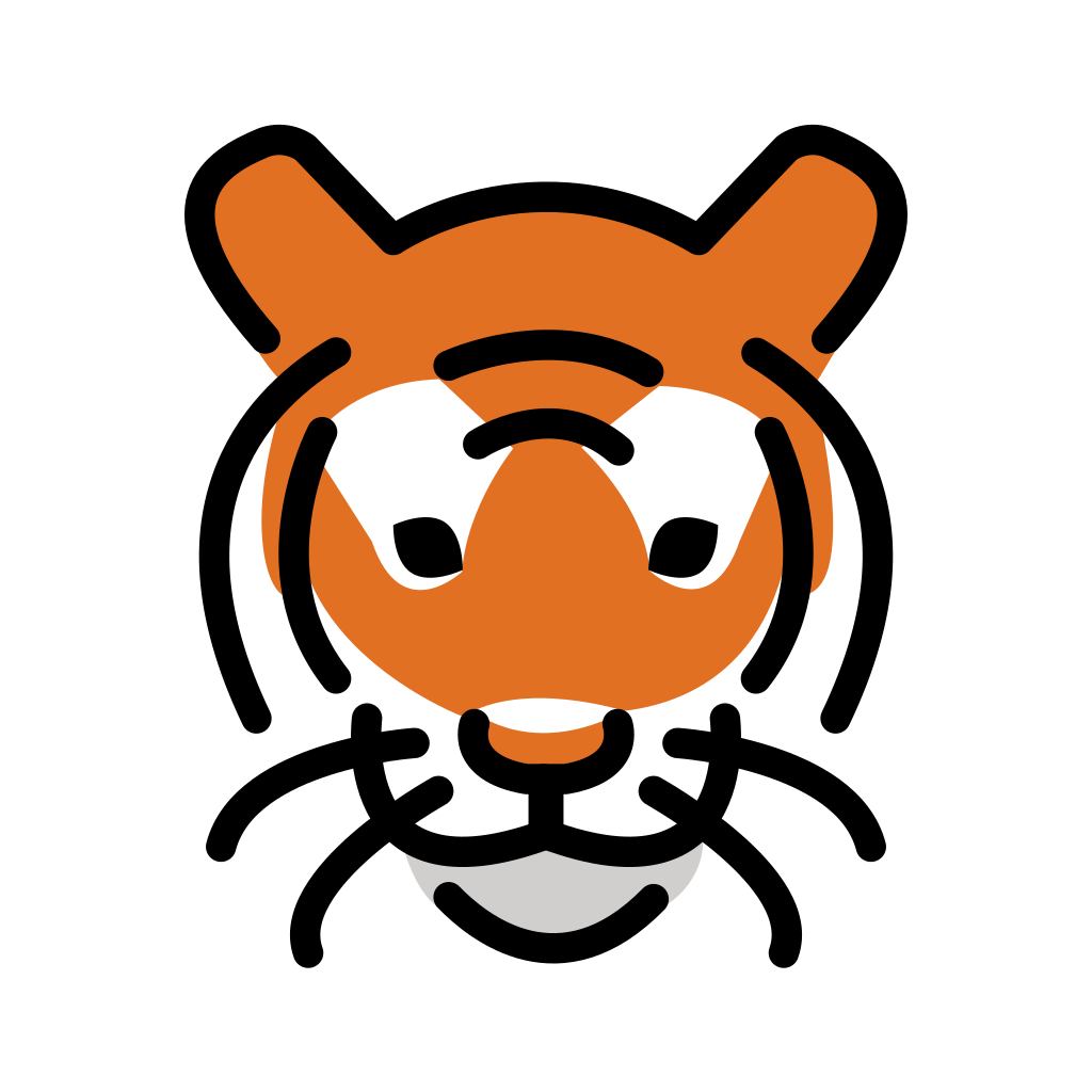 🐯 Tiger Face Emoji