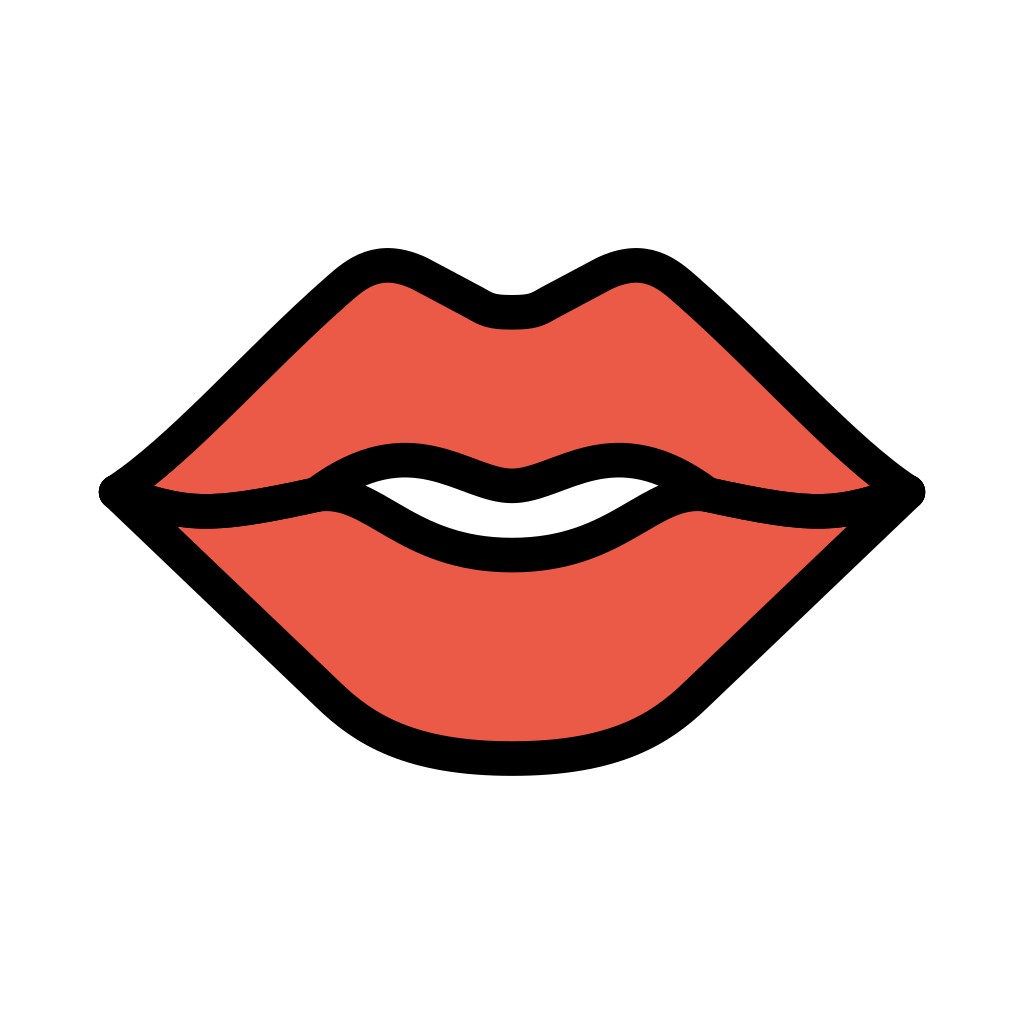 👄 Mouth Emoji, Lips Emoji