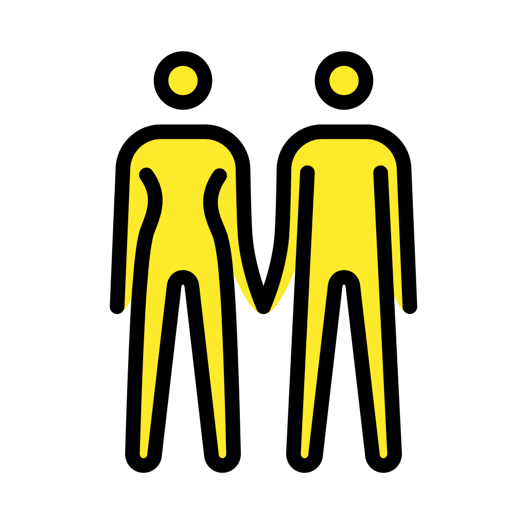 👫 Femme Et Homme Se Tenant La Main Emoji