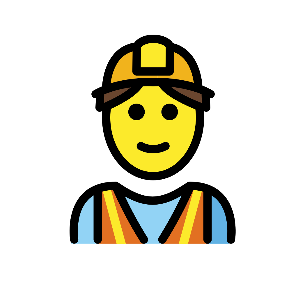 👷‍♂️ Man Construction Worker Emoji