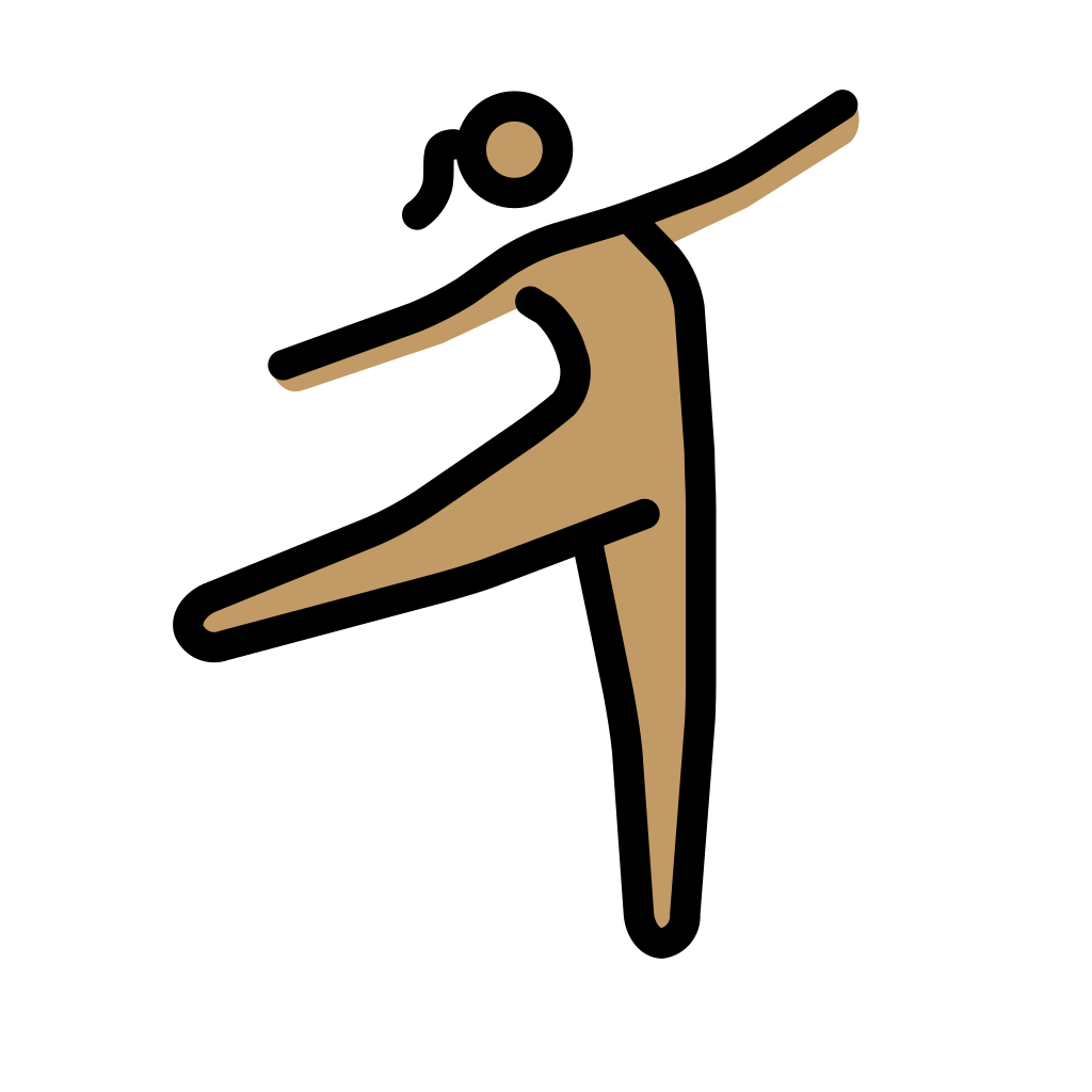 💃🏽 Woman Dancing: Medium Skin Tone Emoji